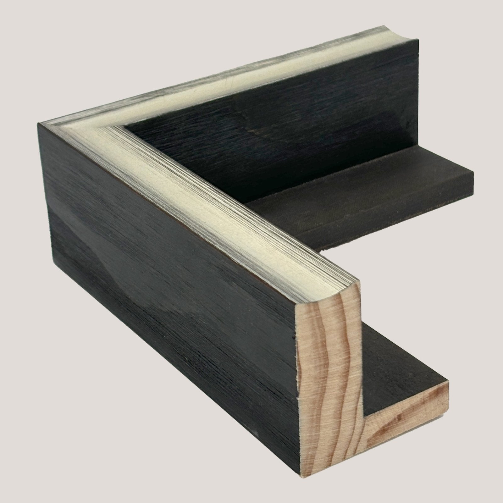 Silver and Black Floater Frame - Default Title - Articient